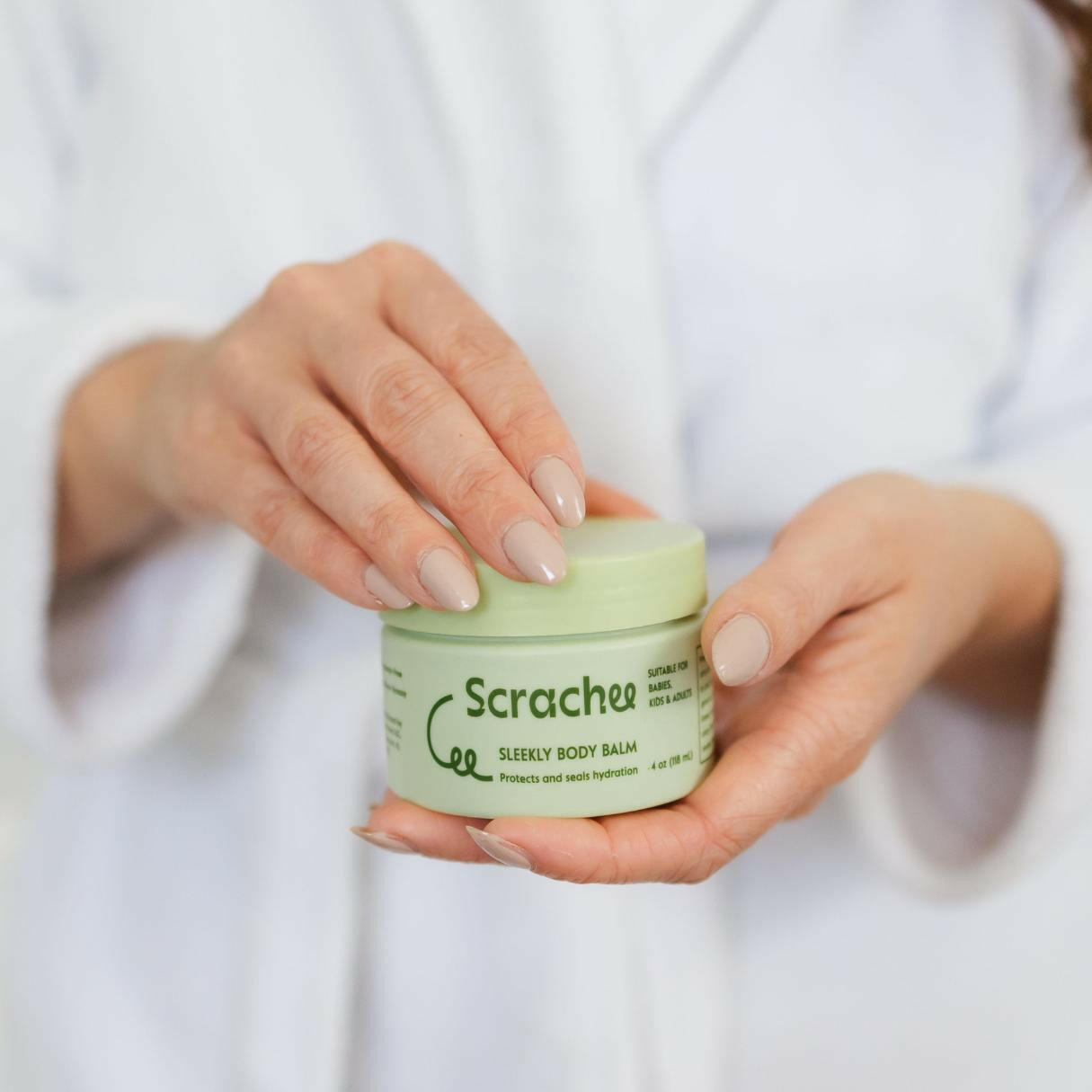 Scrachee | Sleekly Body Balm | Hydrate and Soothe Dry Skin Naturally