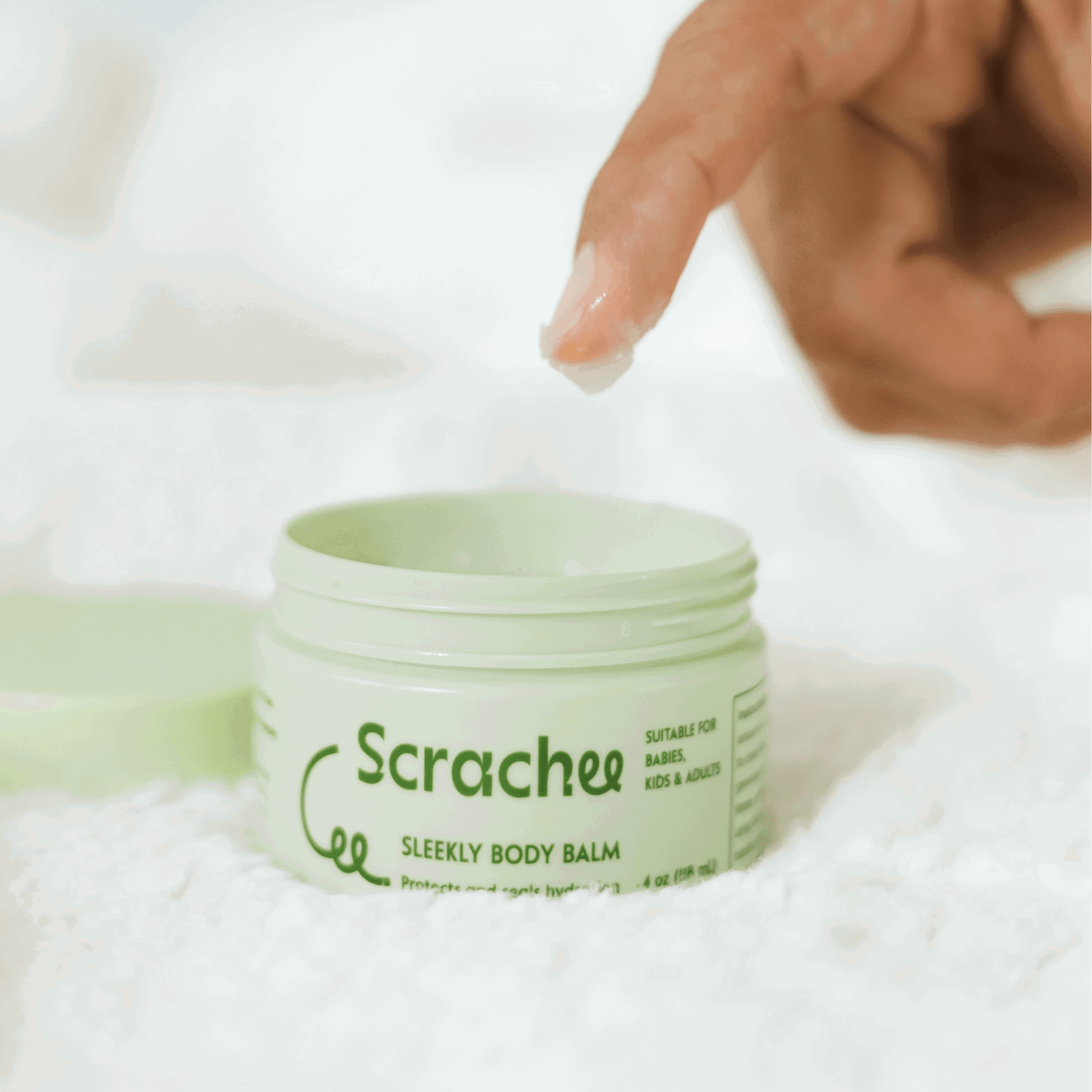 Scrachee | Sleekly Body Balm | Hydrate and Soothe Dry Skin Naturally